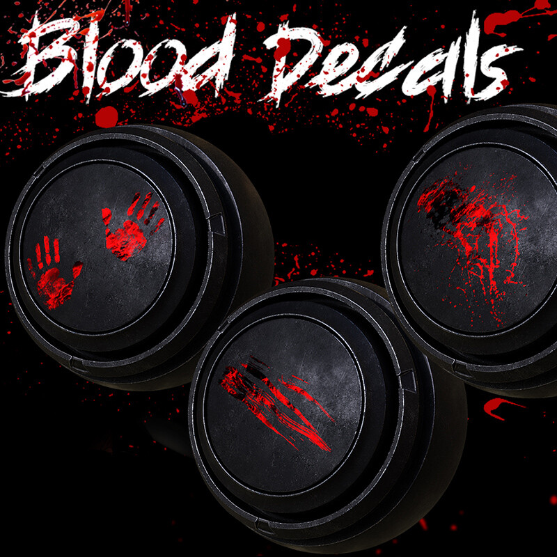 ArtStation - 40 Pcs Professional Blood Decal Bundle