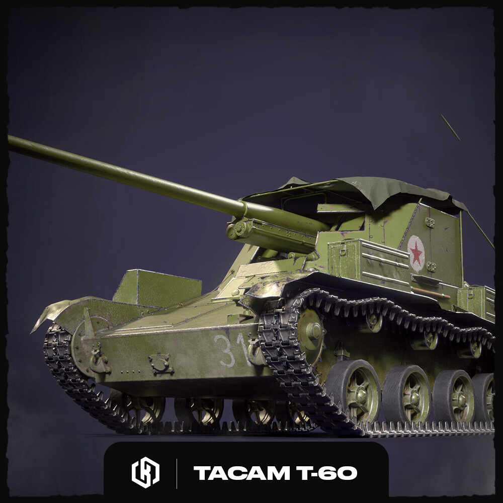 ArtStation - Tacam T-60