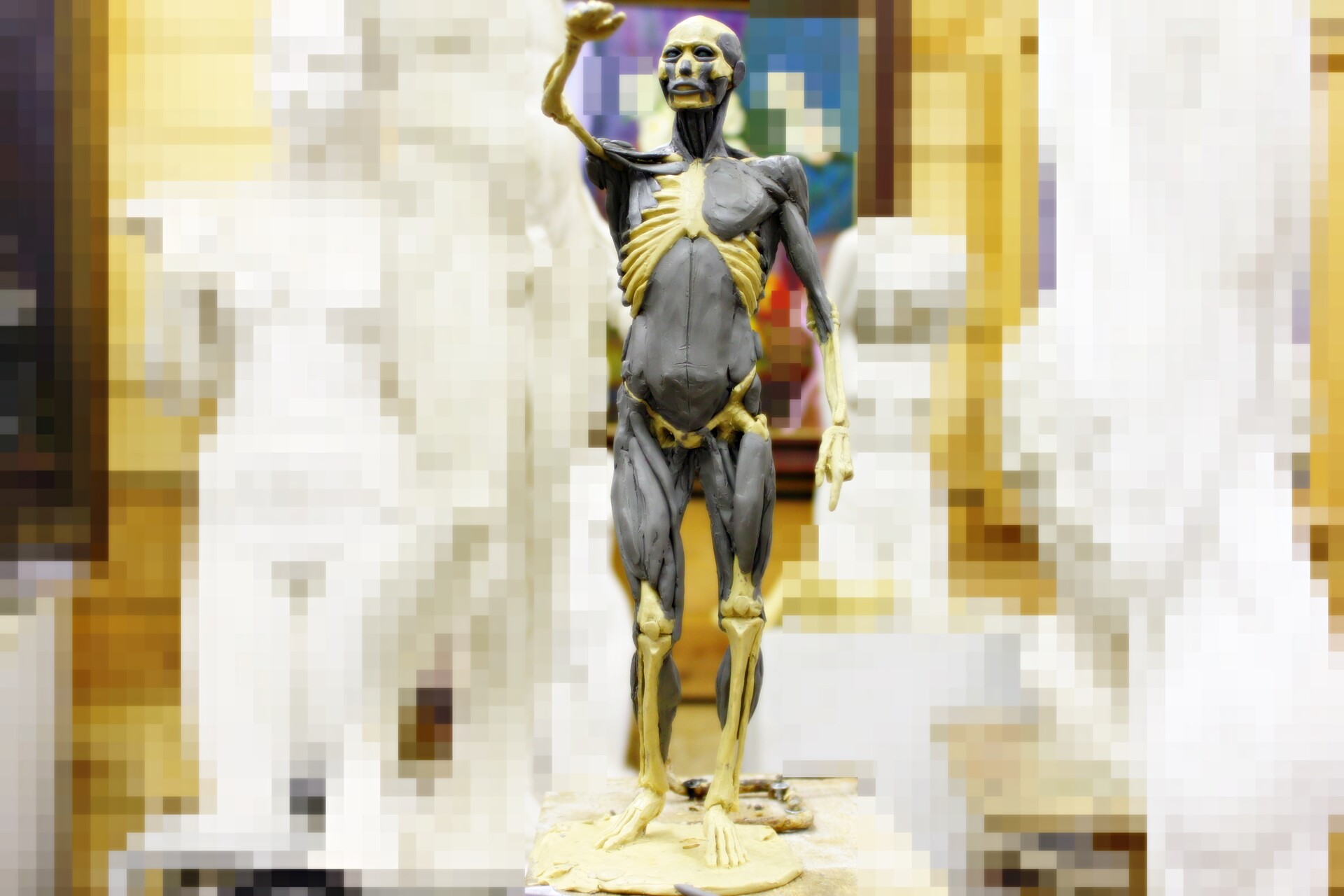 ArtStation - Anatomy study. Part two: 50 shades of gray muscles