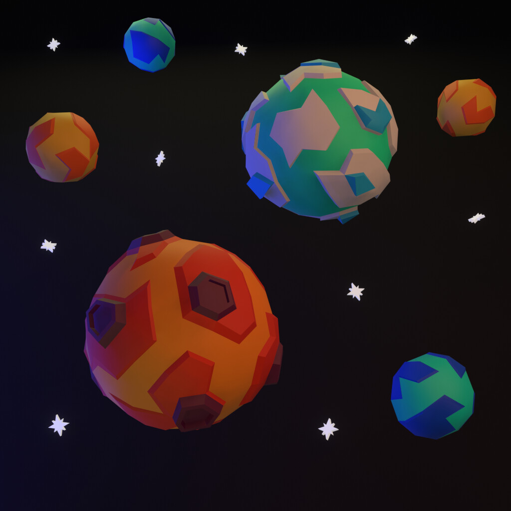 ArtStation - Planets