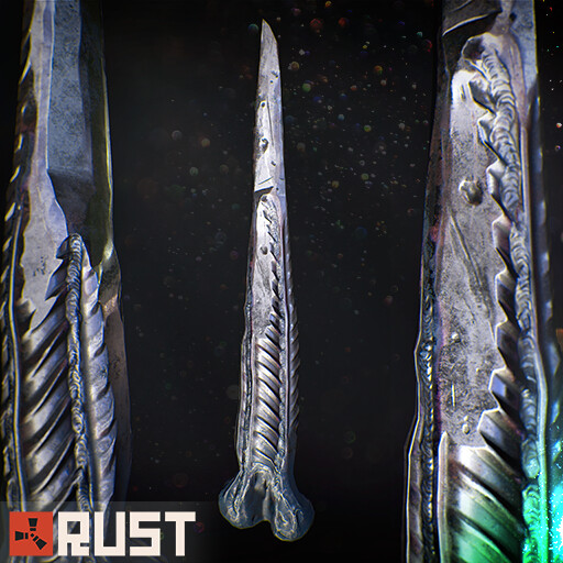 ArtStation - RUST | Rebar Knife | Skin
