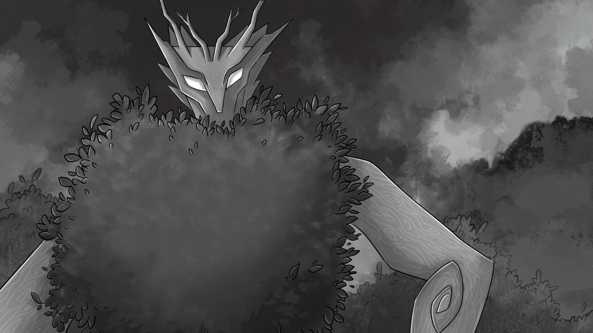 ArtStation - Forest Guardian Panoramic Shot