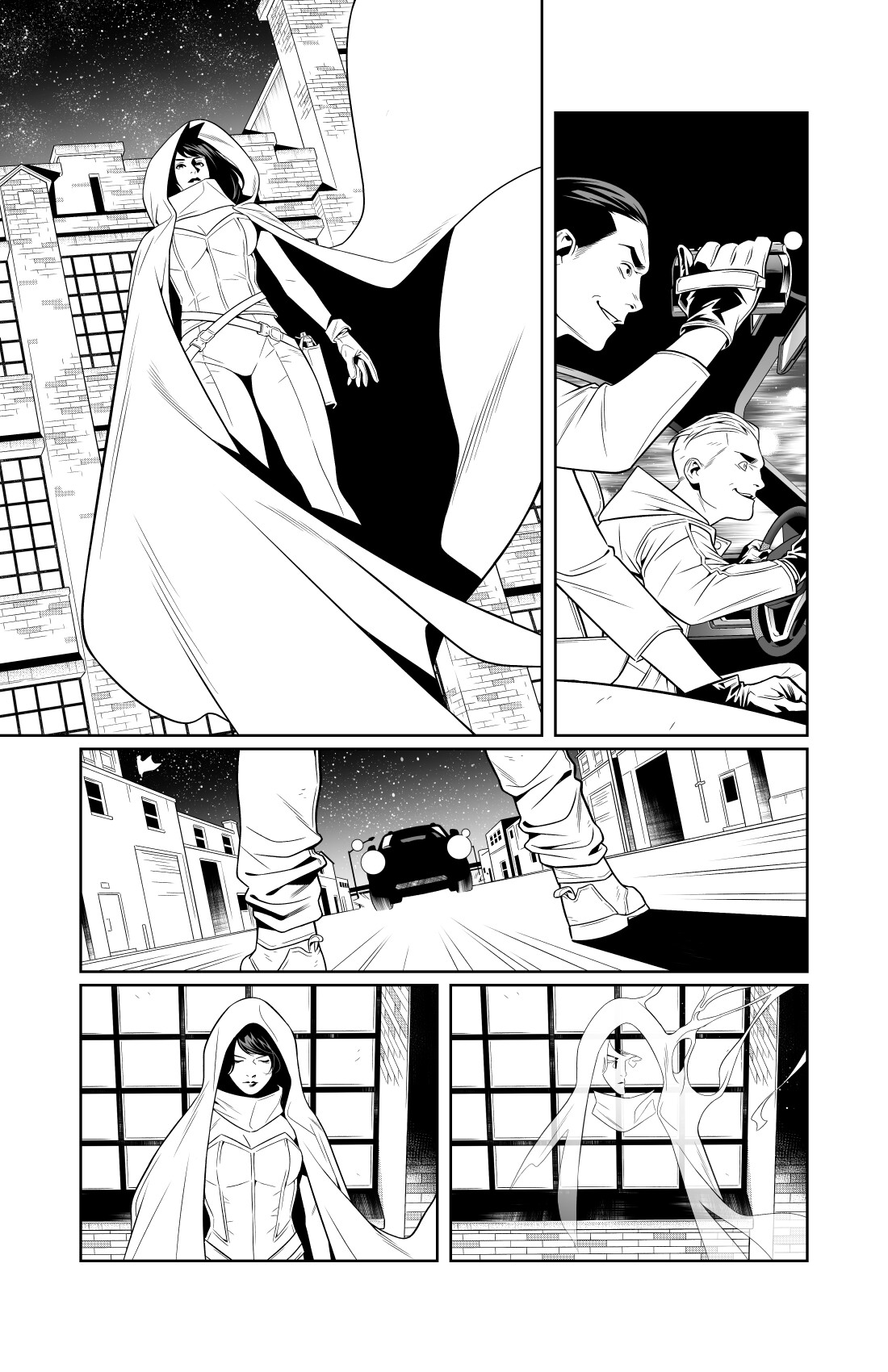 ArtStation - Ghost - Comic Samples