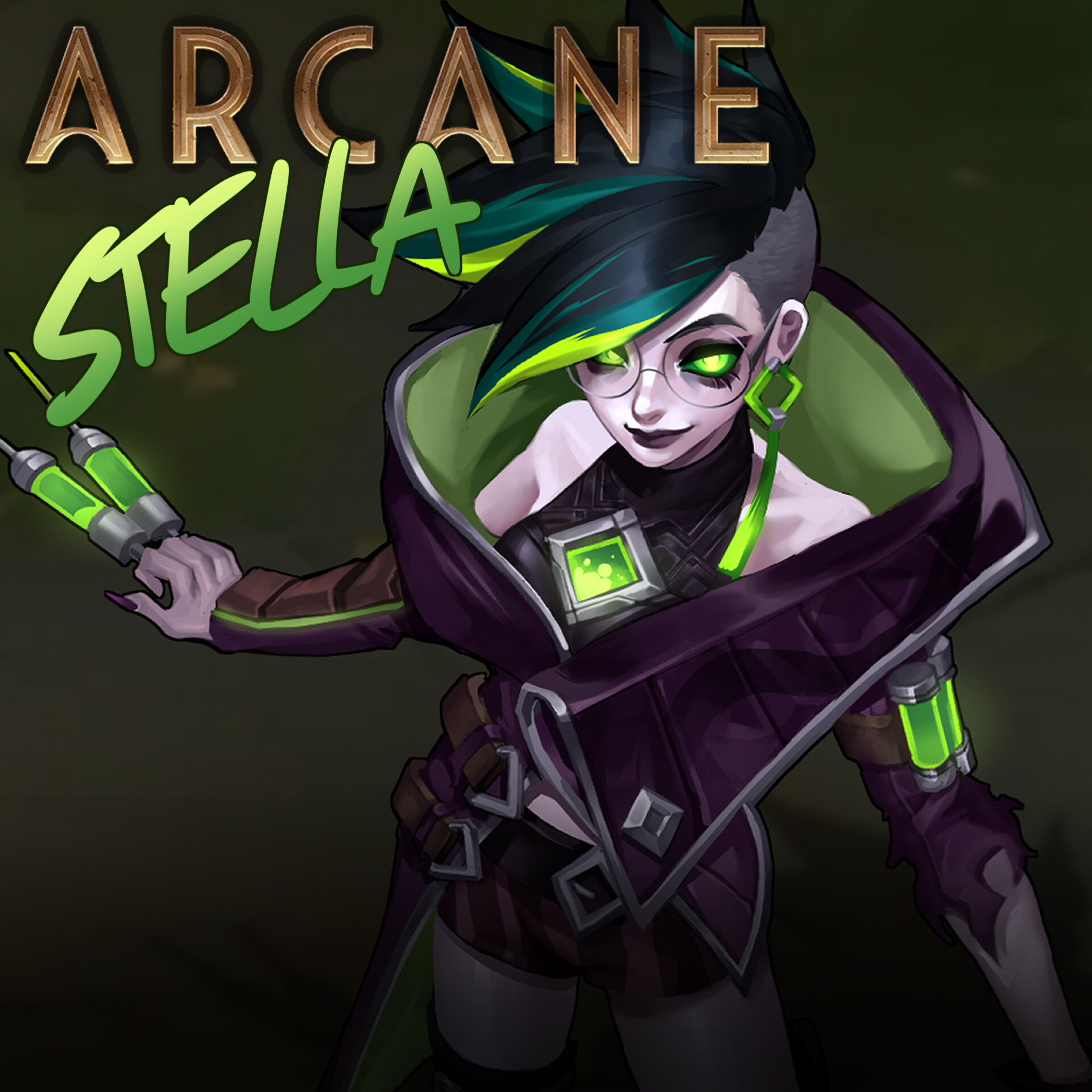 ArtStation - Arcane Stella (League of Legends Fanskin)