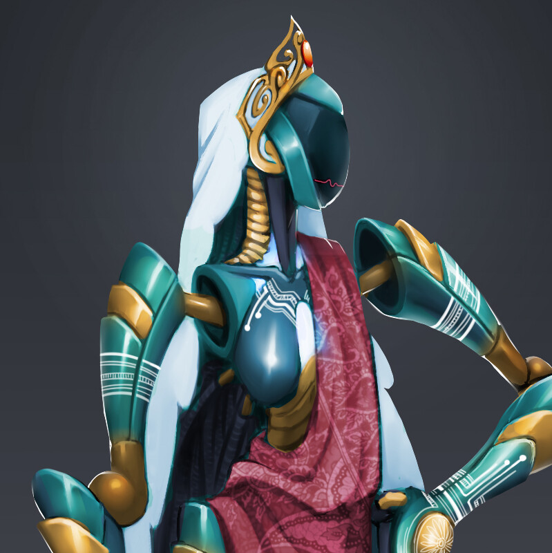 ArtStation - Robot Princess Rajha