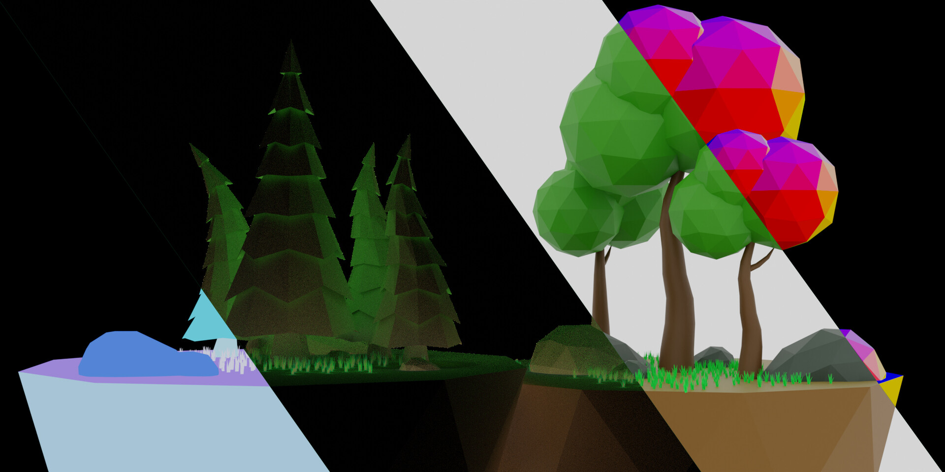 ArtStation - Simple Low Poly Tree