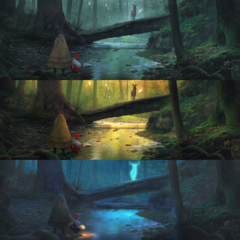 ArtStation - Forest Spirit