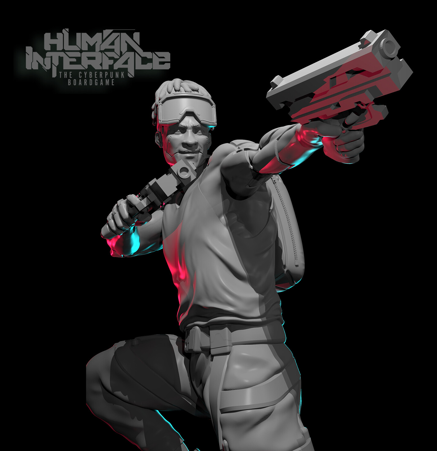 ArtStation - Human Interface miniature - Kongo Savane