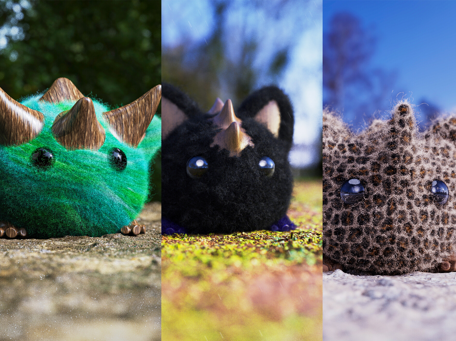 ArtStation - HAIR FUZ KEYSHOT BY RENDER BY OSCAR CREATIVO