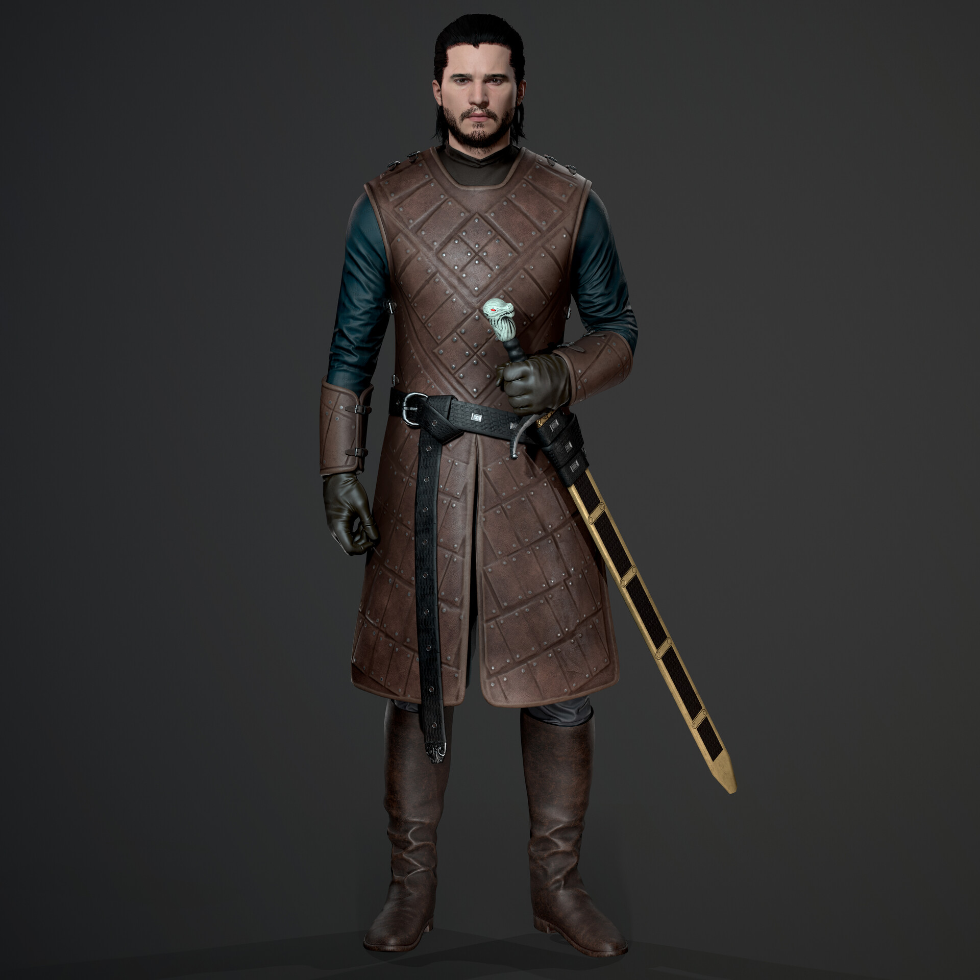 ArtStation - Jon Snow / Real-time Character