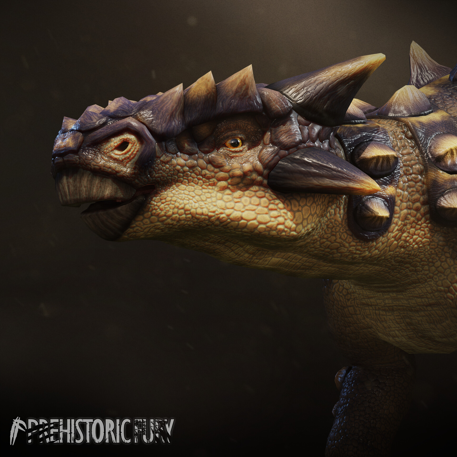 ArtStation - Minotaurasaurus - Prehistoric Fury