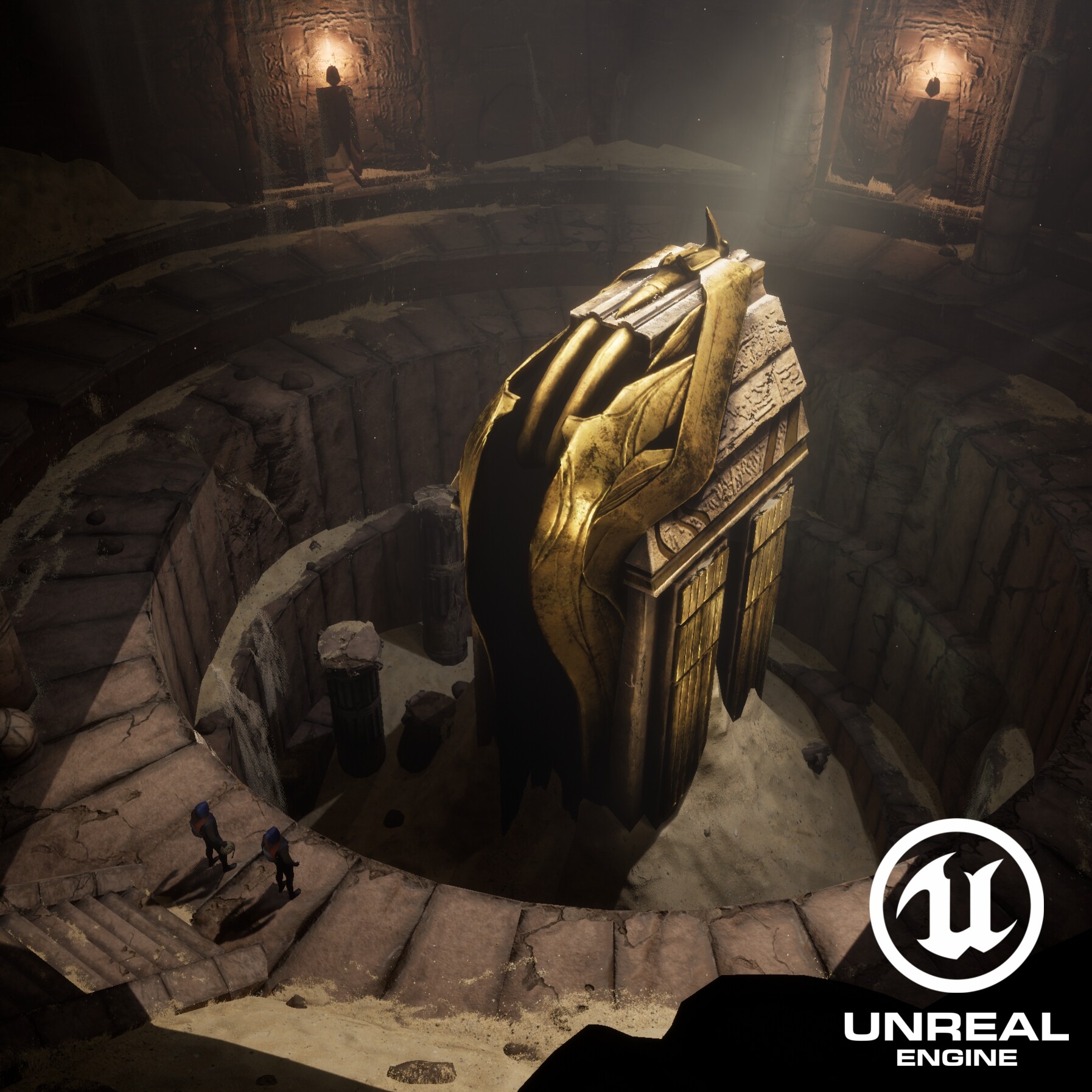ArtStation - Tomb of the Forgotten God - (Uncharted Inspired Realtime ...