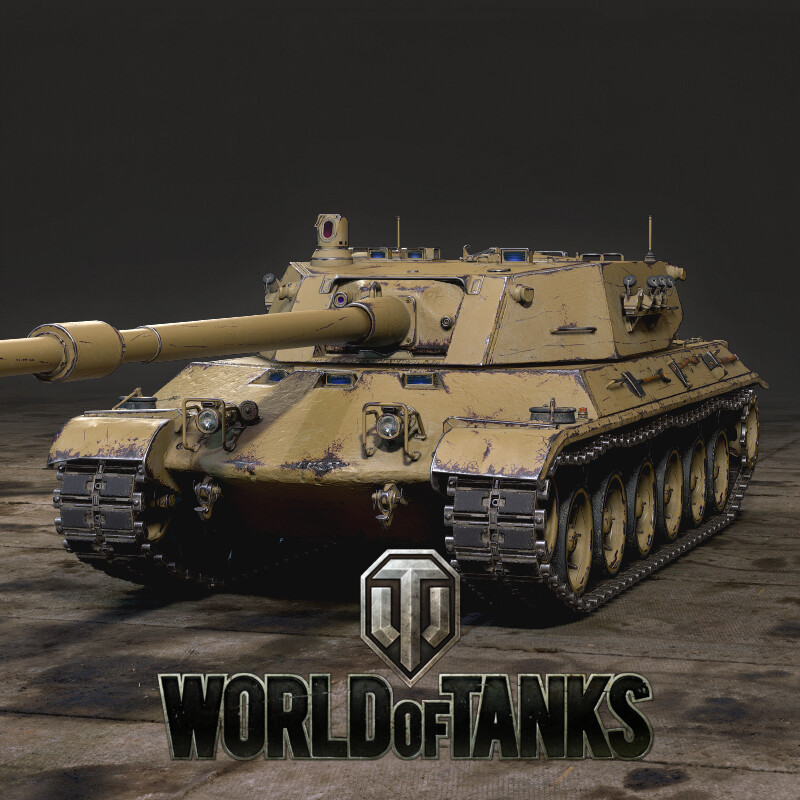 ArtStation - Progetto C50 mod. 60. World Of Tanks