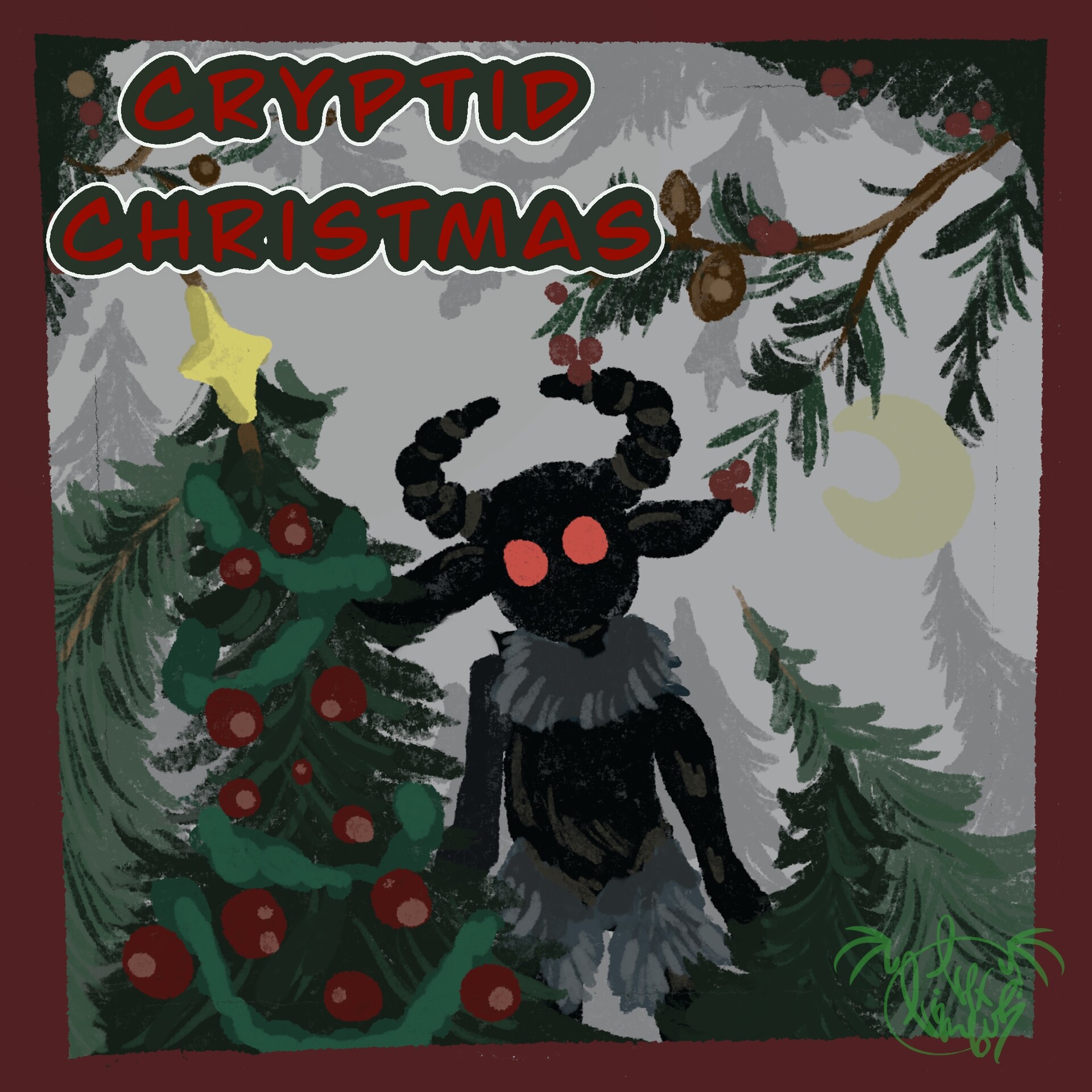 ArtStation - Cryptid Christmas
