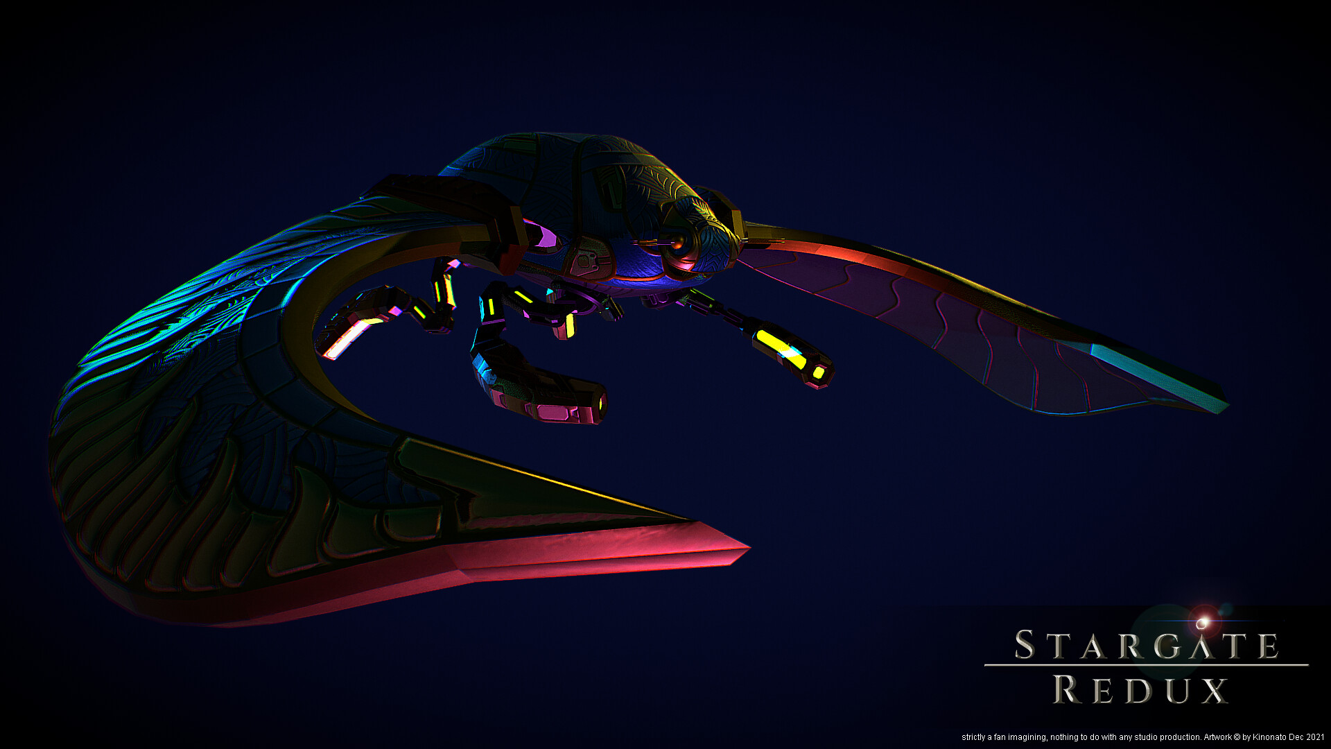 ArtStation - Death Glider (Stargate)