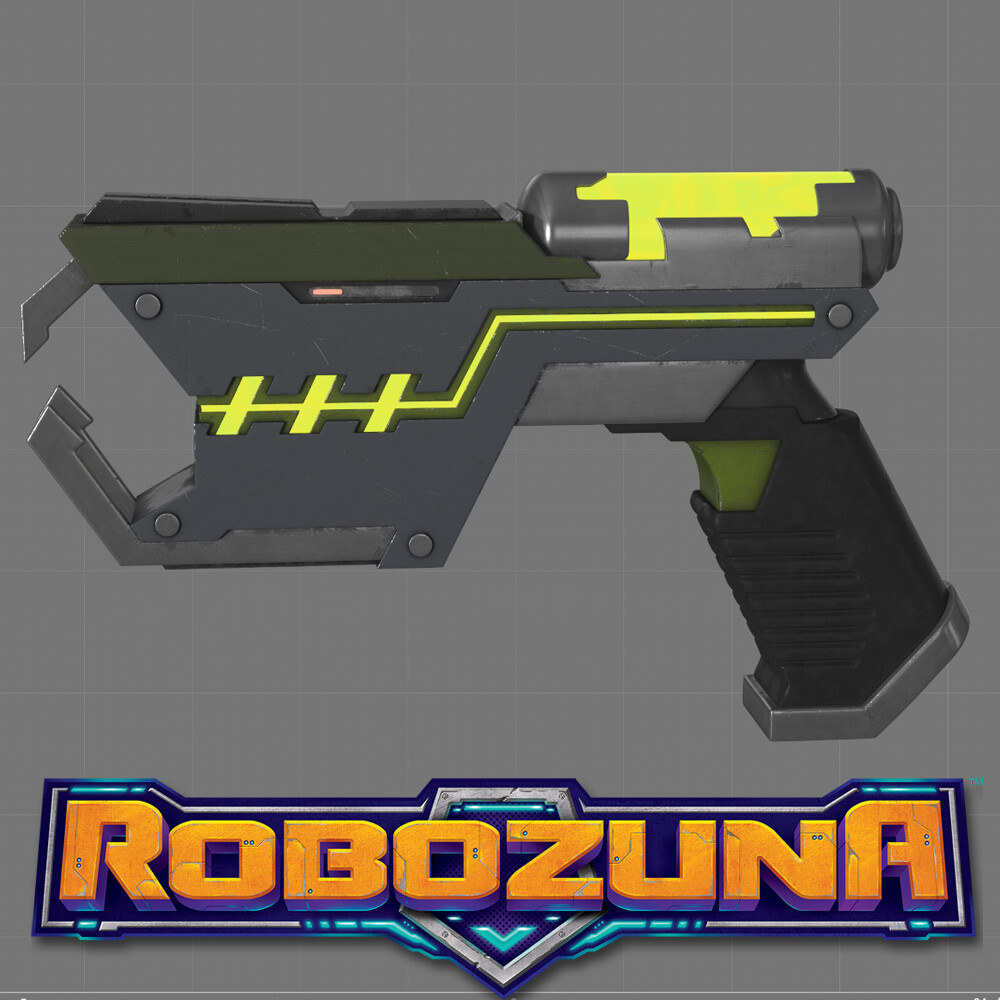 ArtStation - ROBOZUNA - Asset - SnareGun