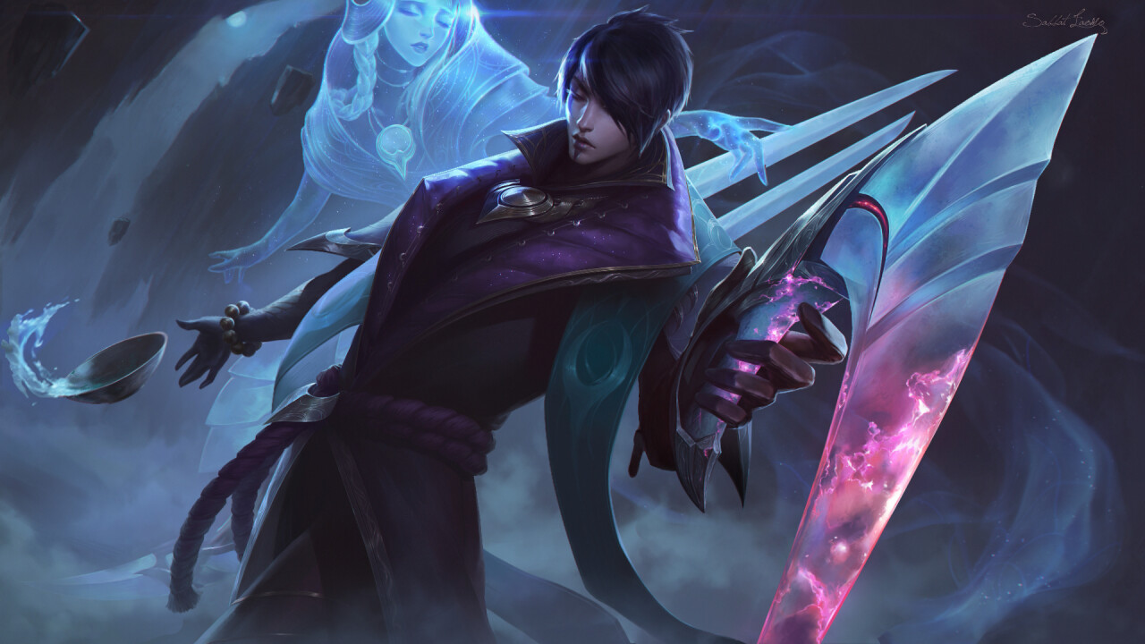 ArtStation - Aphelios Animated Wallpaper