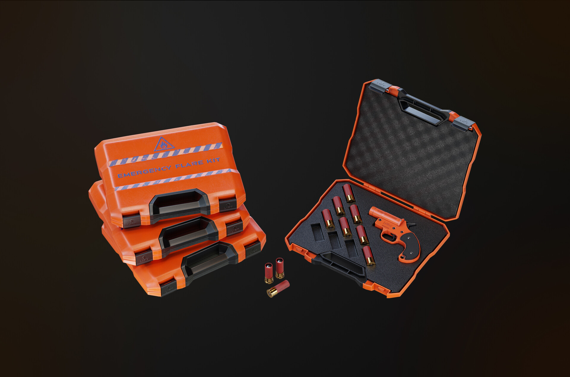 ArtStation - Emergency Flare Kit