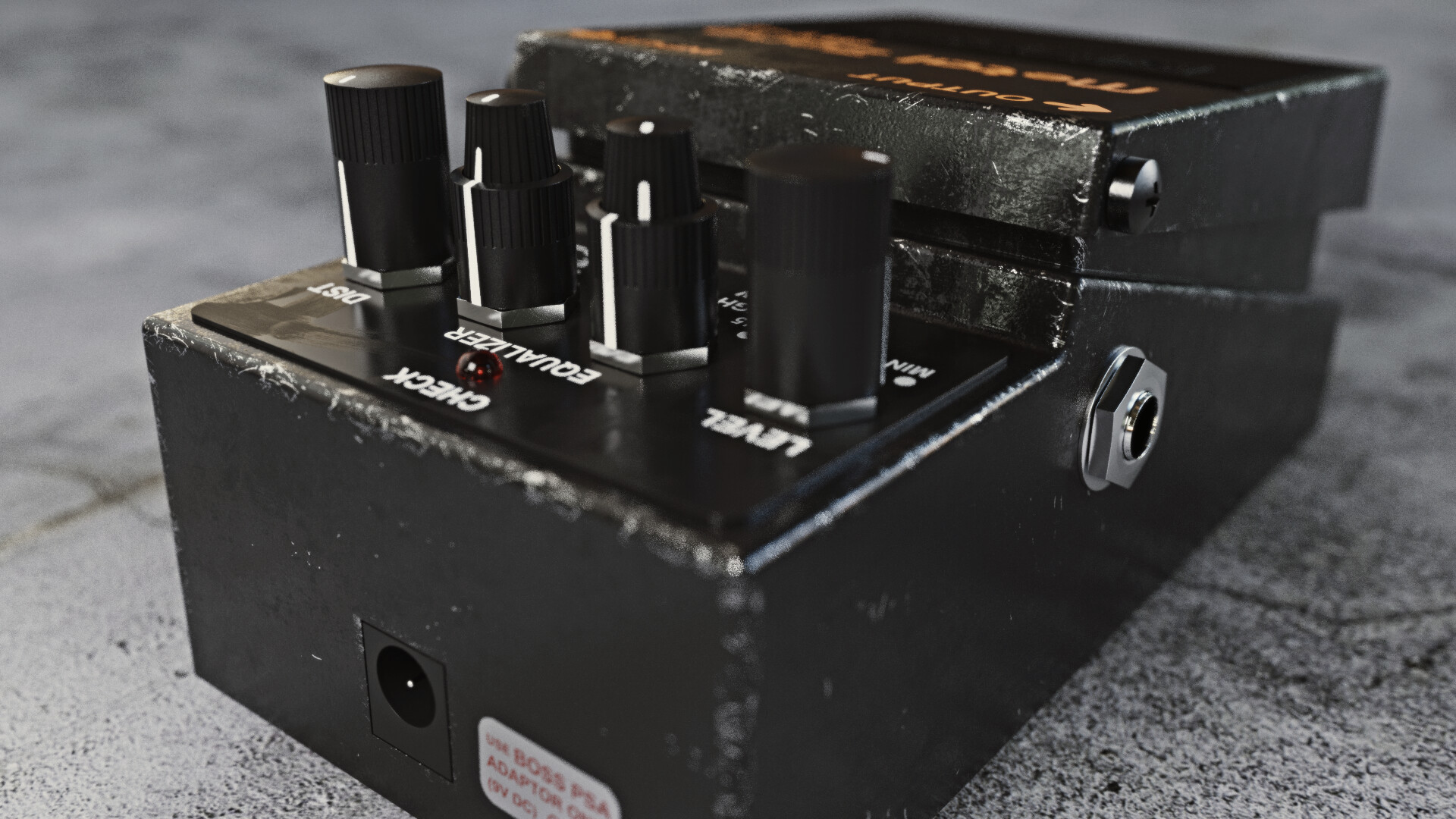 ArtStation - MT-2 Boss Guitar Pedal Seasoned