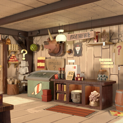 ArtStation - Mystery Shack