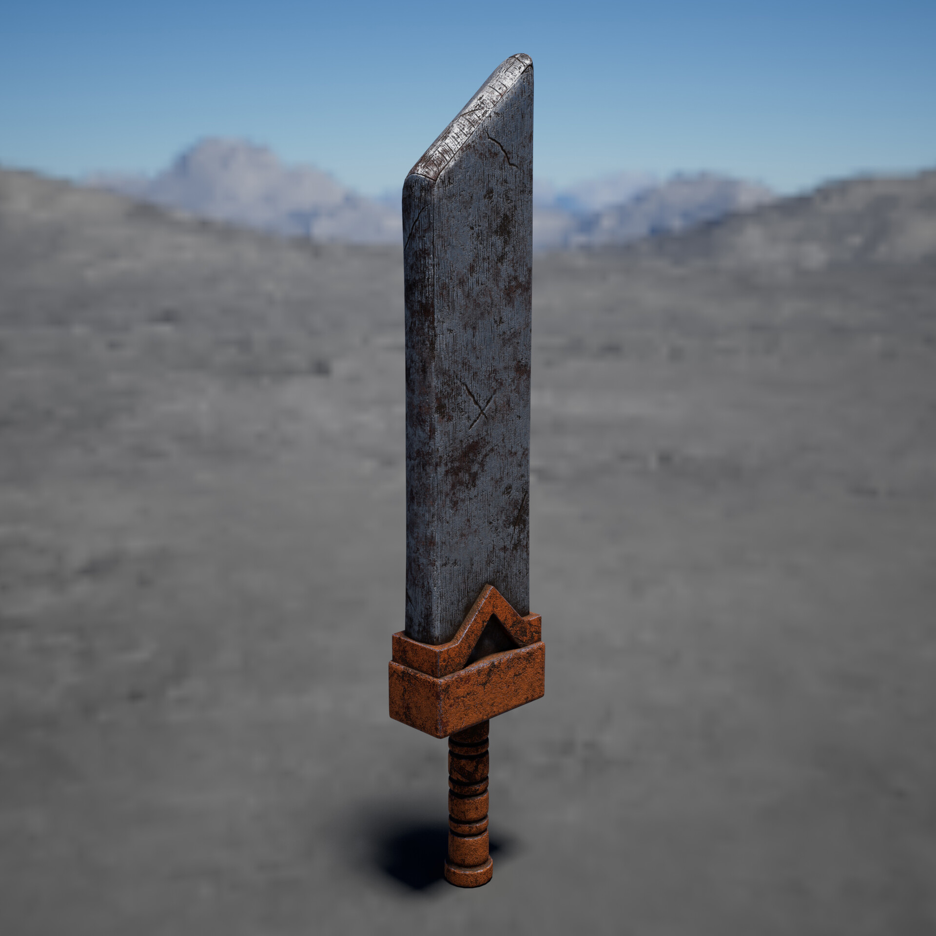 ArtStation - Thick Sword - Aces Cg Castle Crasher Fan Art