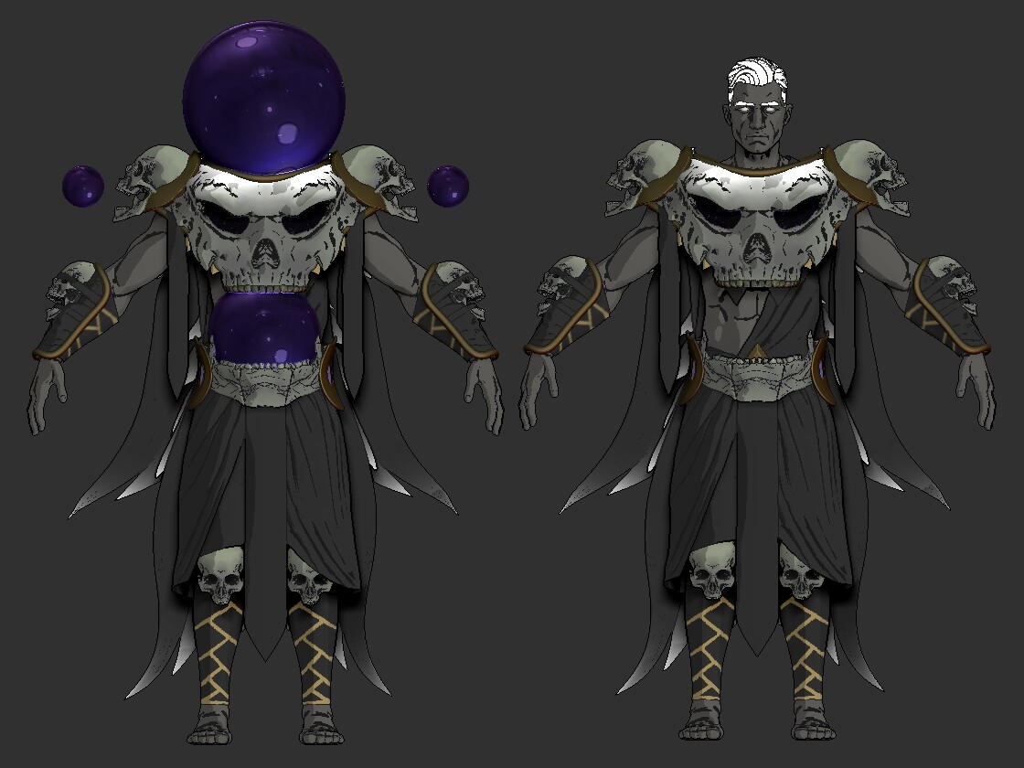 ArtStation - Projet Arena - Archer - "Work in Progress"