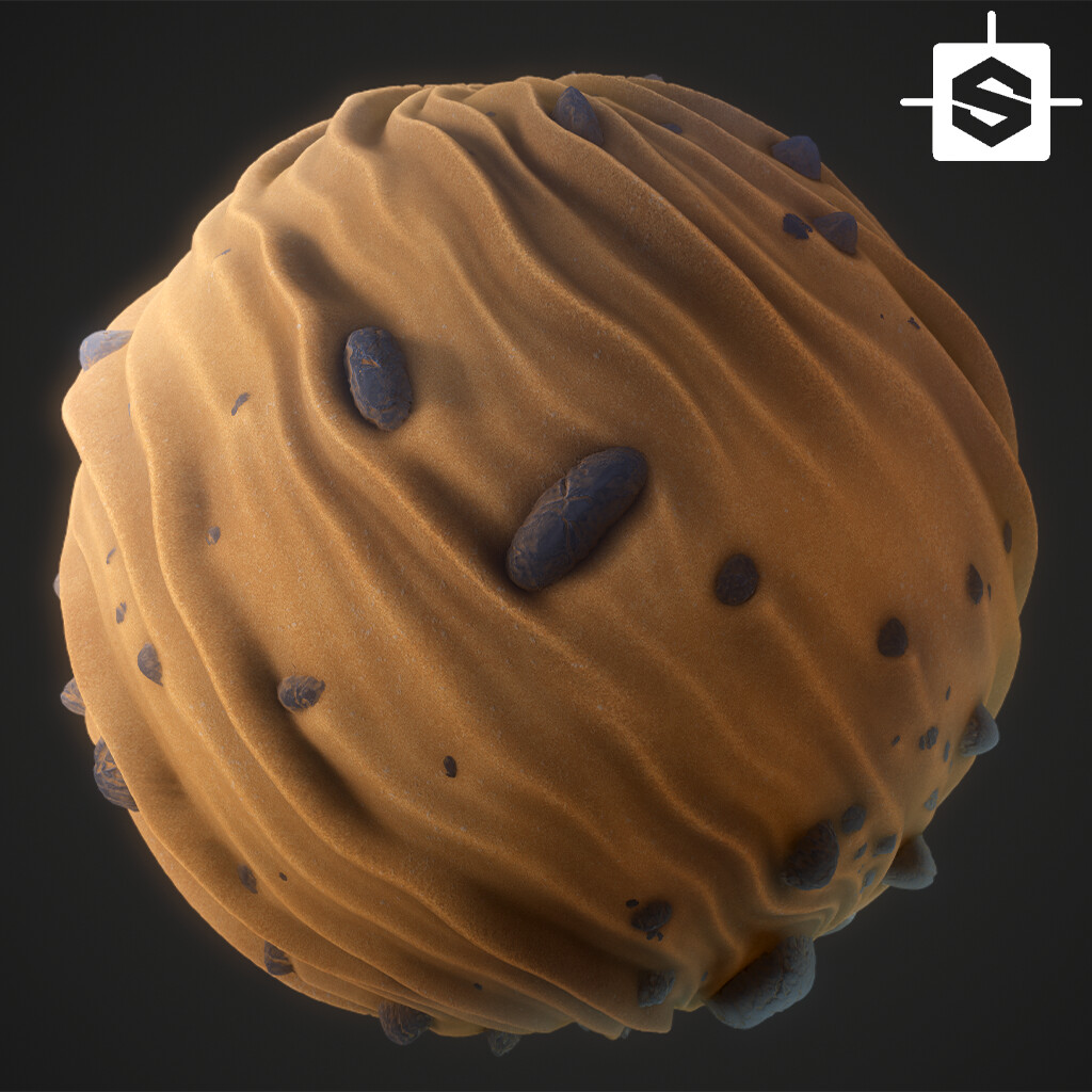 ArtStation - Stylized Rocky Sand