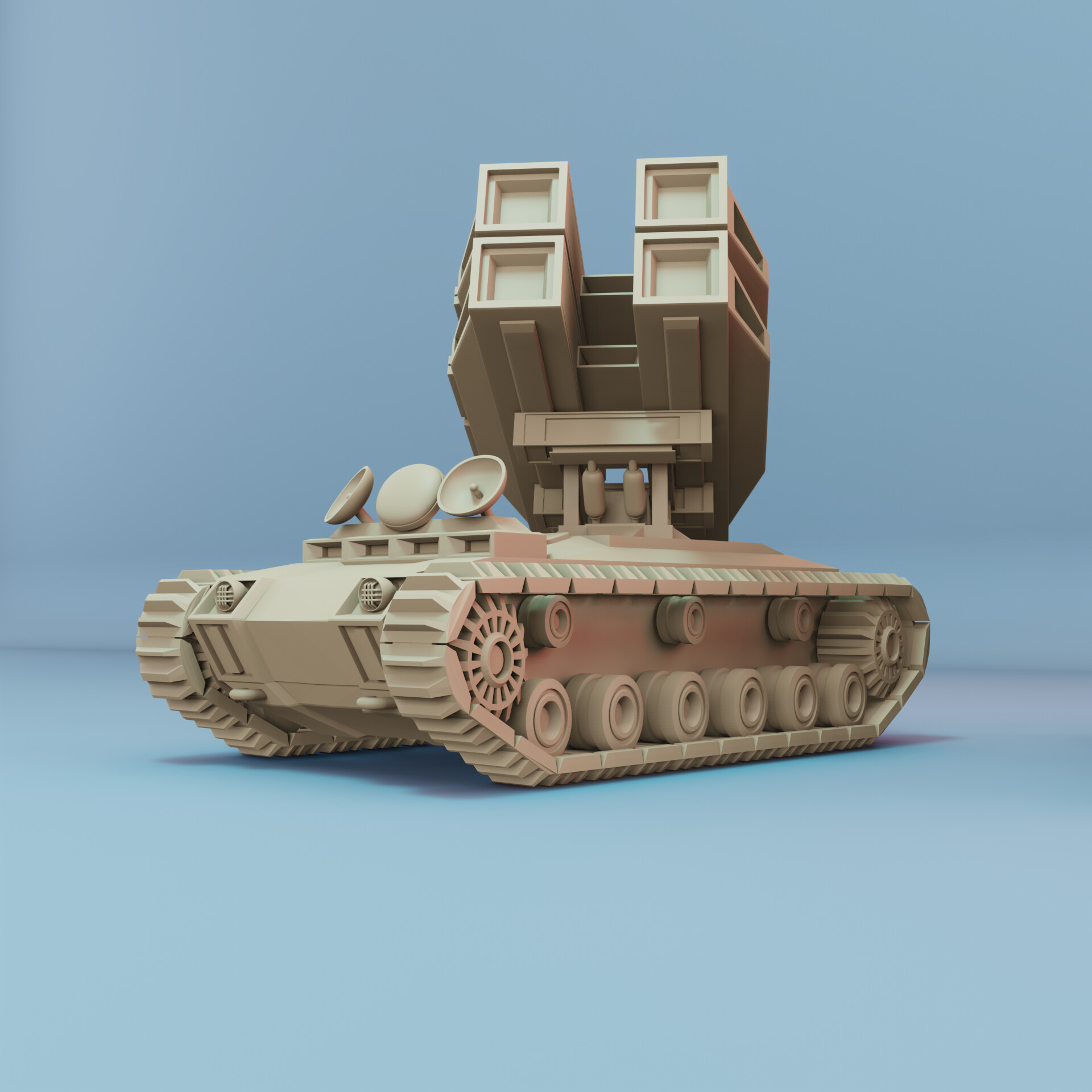 ArtStation - Ground to Air Missile Launchers