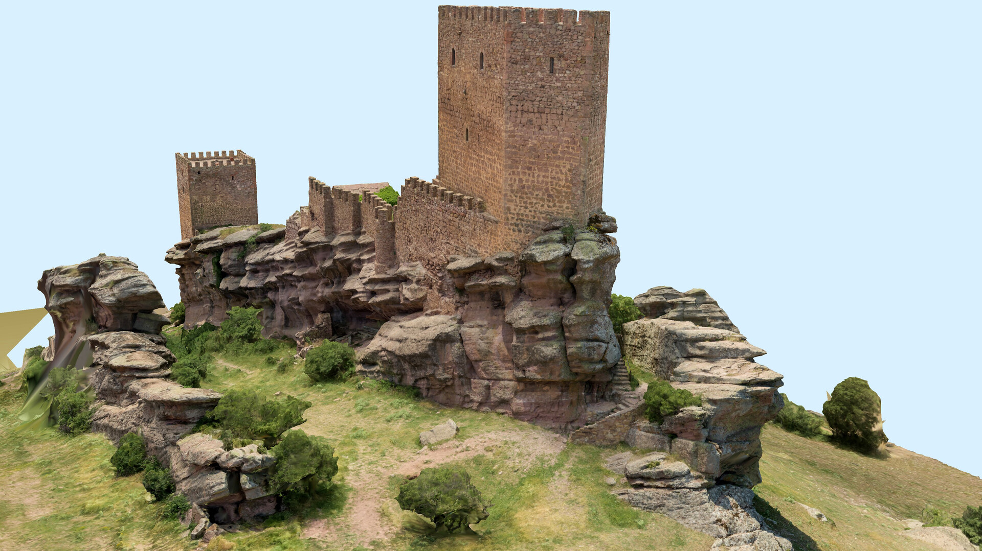 ArtStation - Zafra Castle, Spain. Game of Thrones filming location
