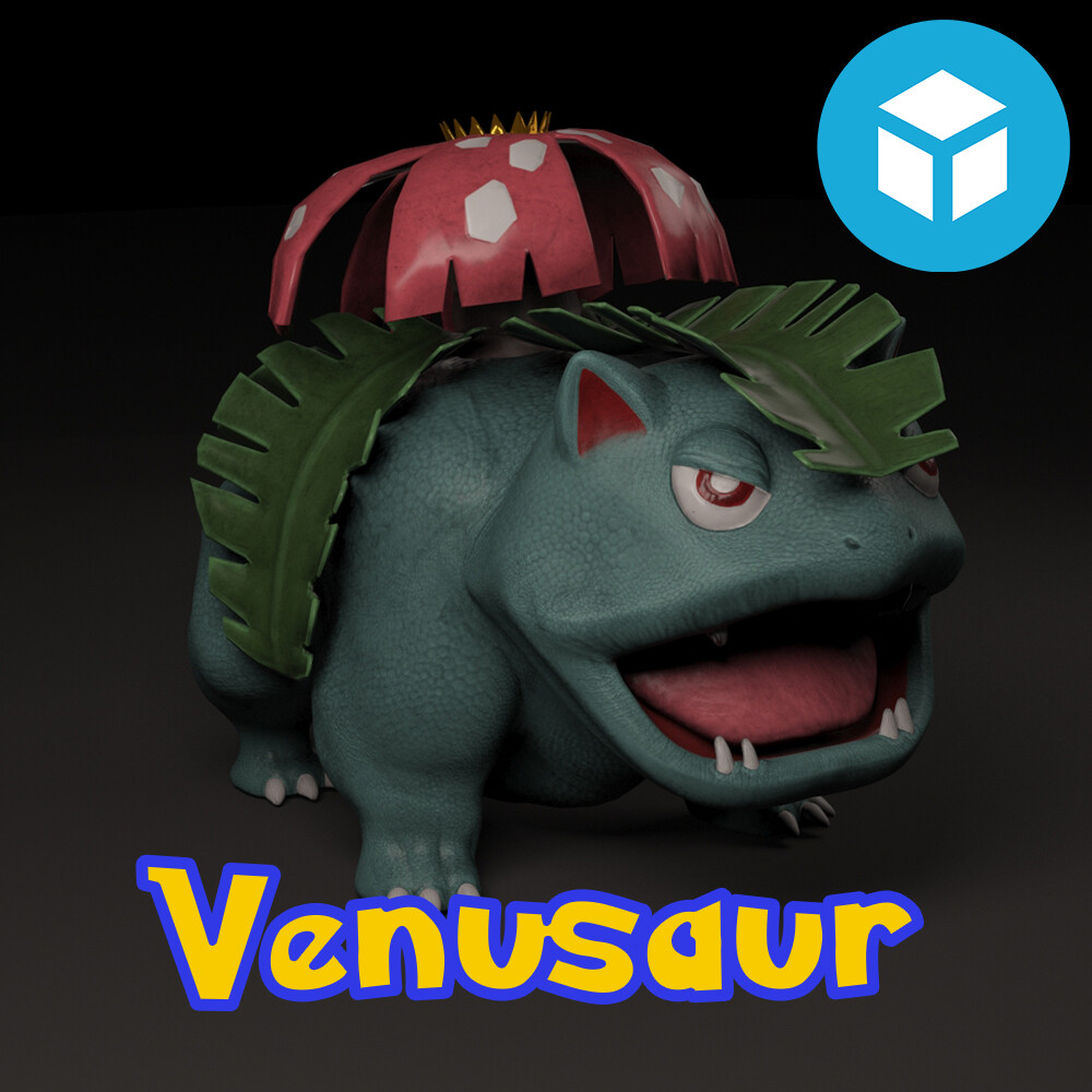 ArtStation - VENUSAUR POKEMON