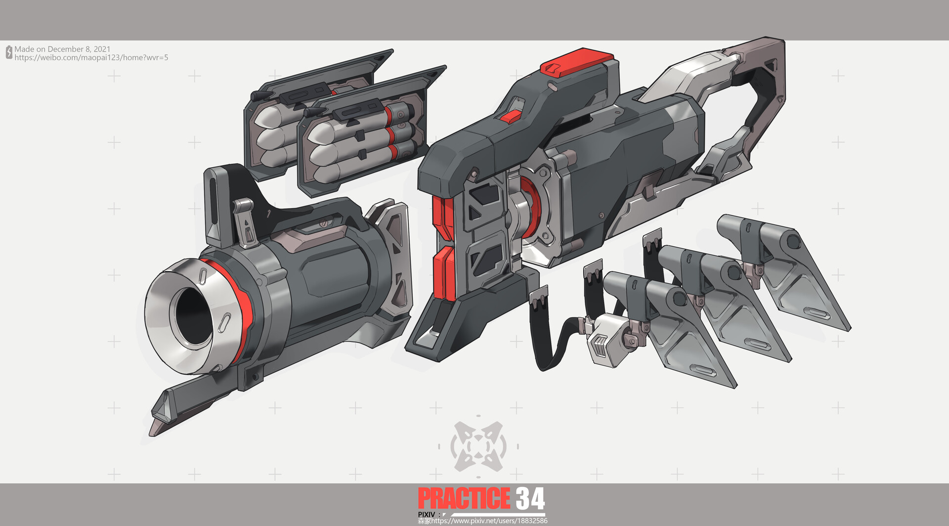 ArtStation - mechanical exercise03