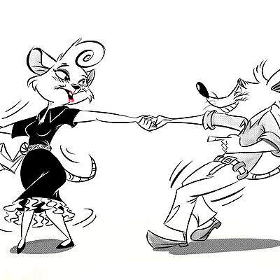 ArtStation - Swing Dancing Mice