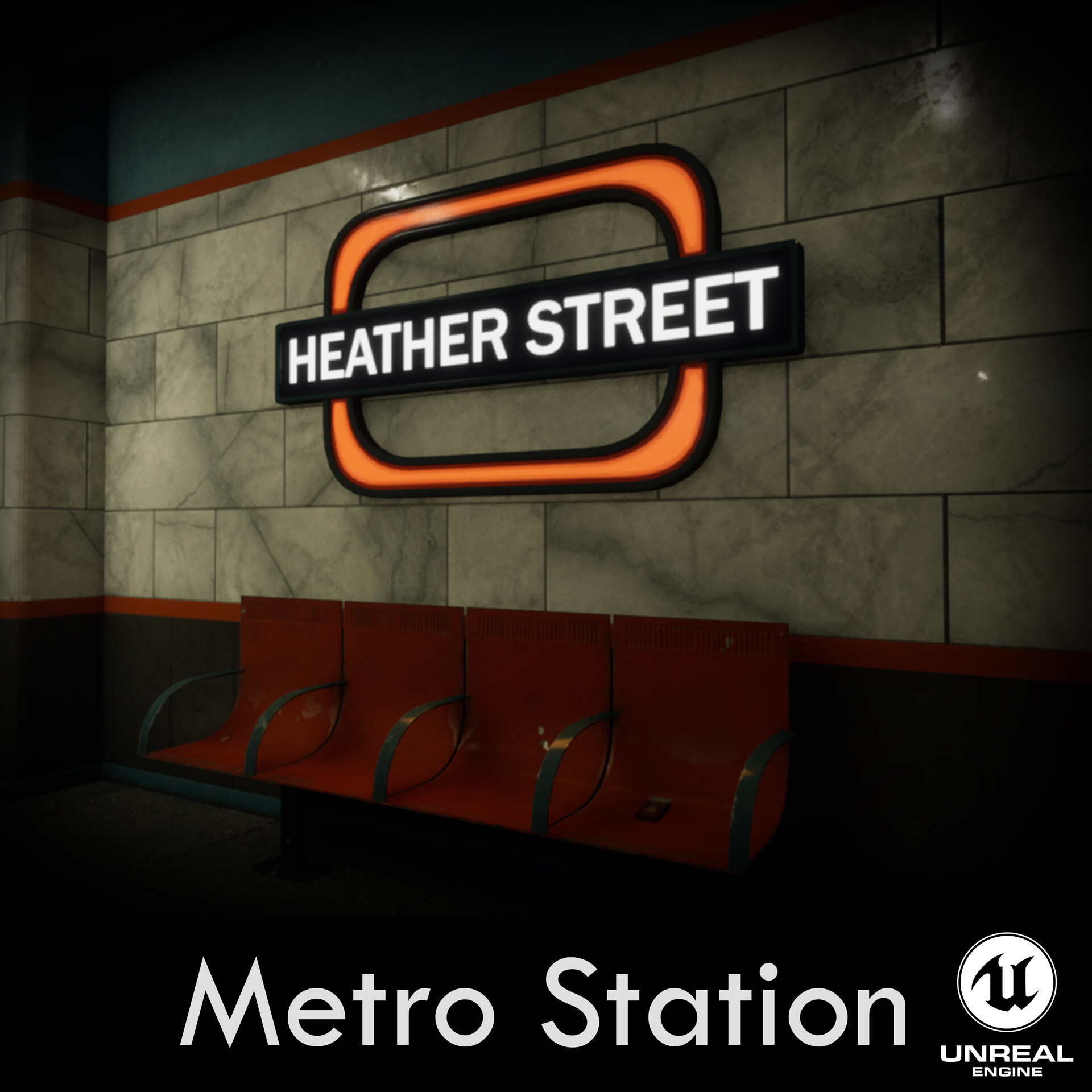 ArtStation - Metro Station