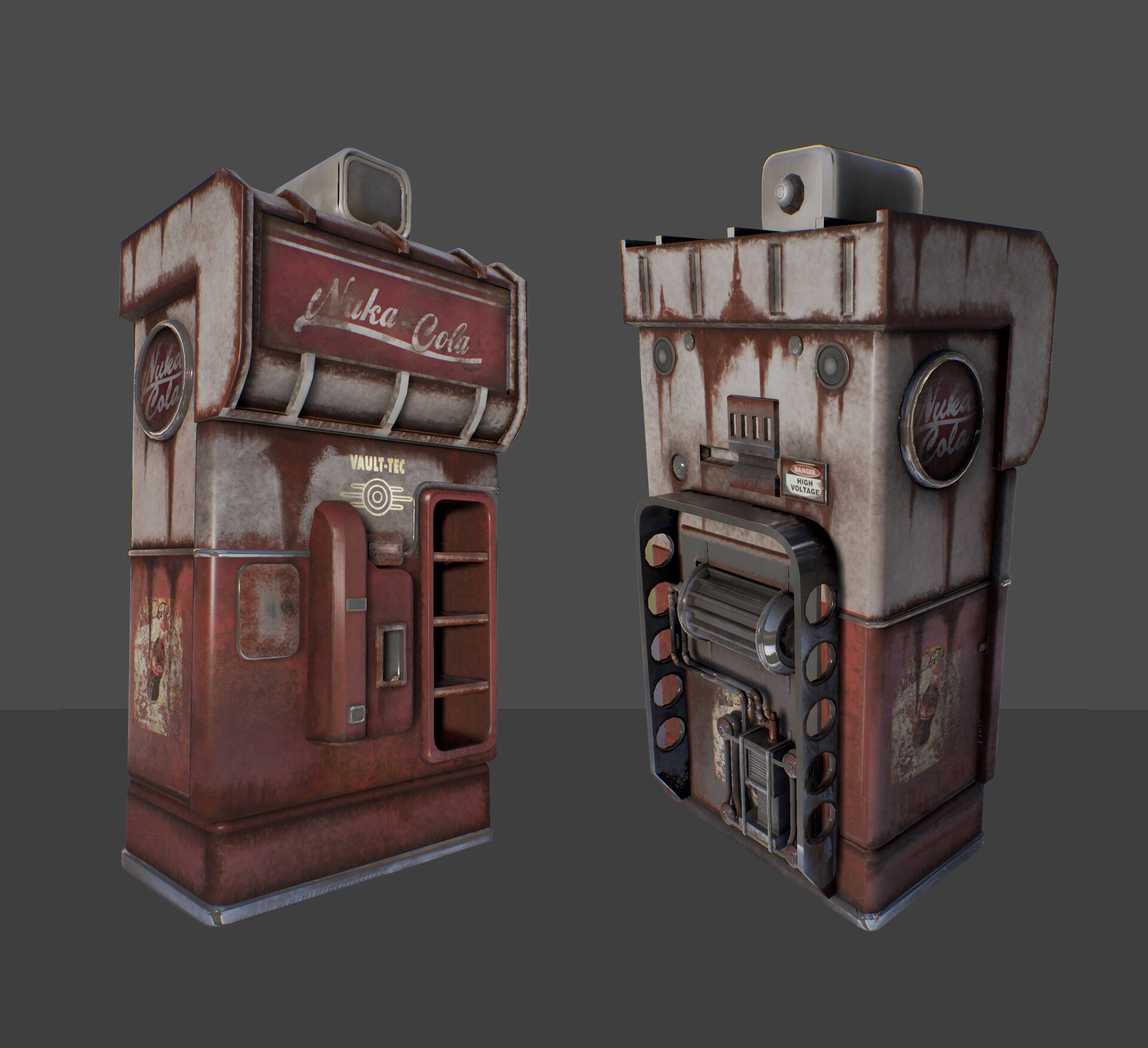 ArtStation - Nuka Cola Machine
