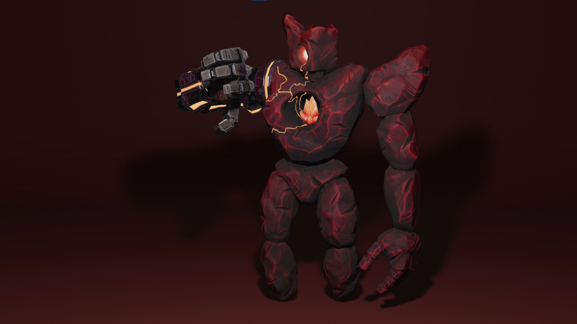 ArtStation - Crystal Golem Animations