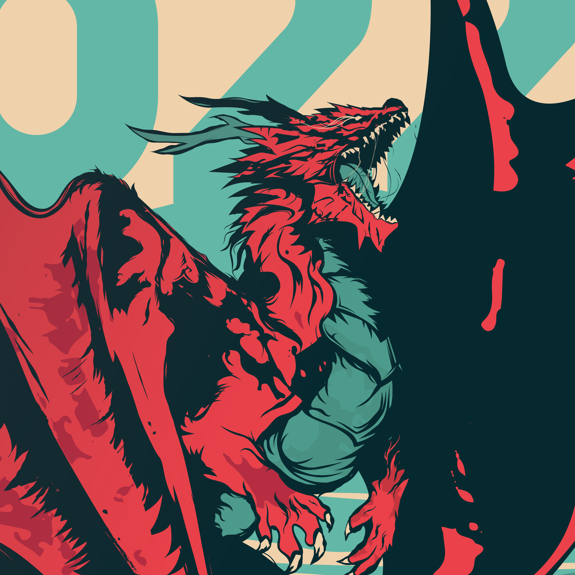 ArtStation - Dragon Illustration