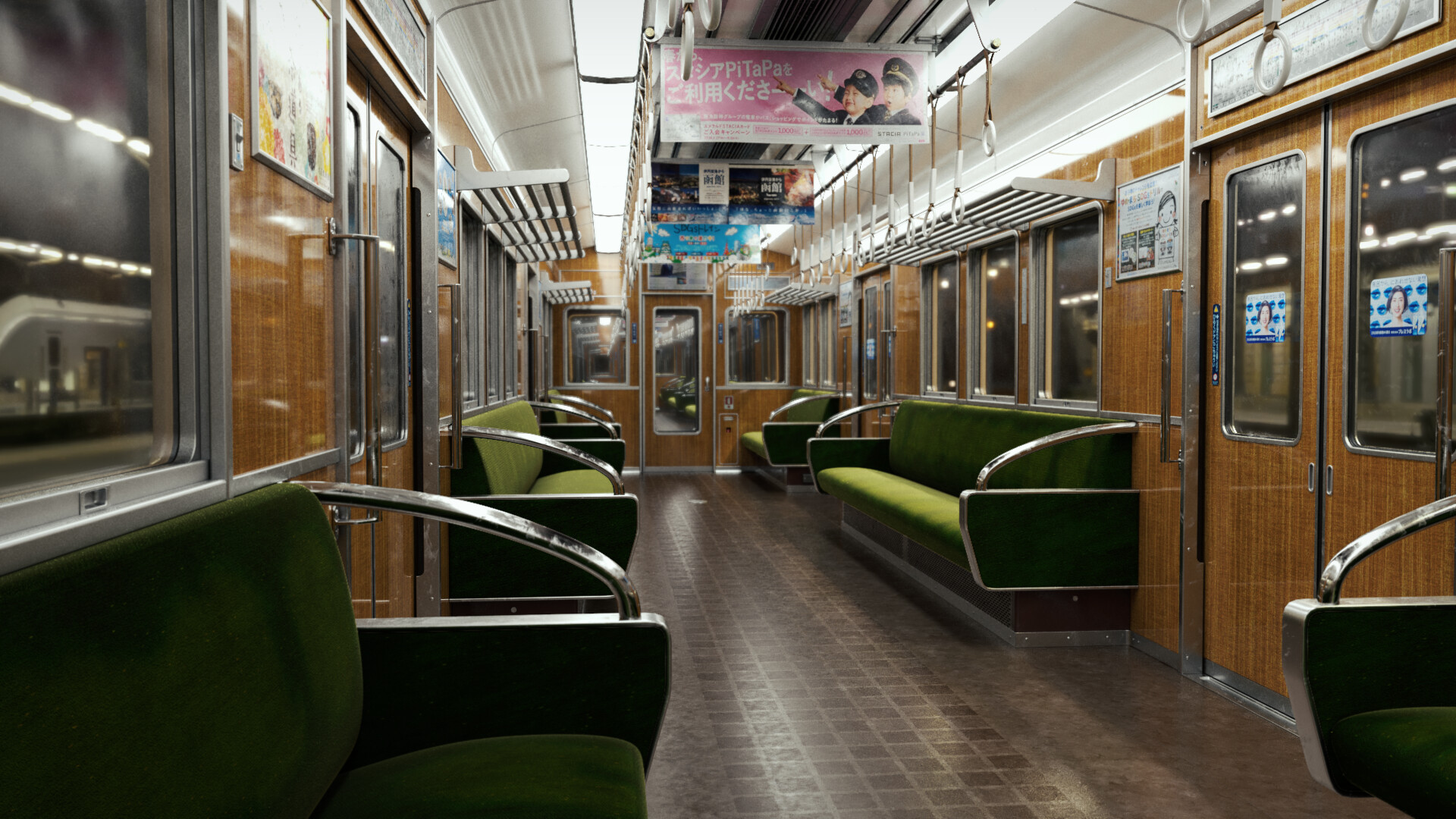ArtStation - Japanese Train