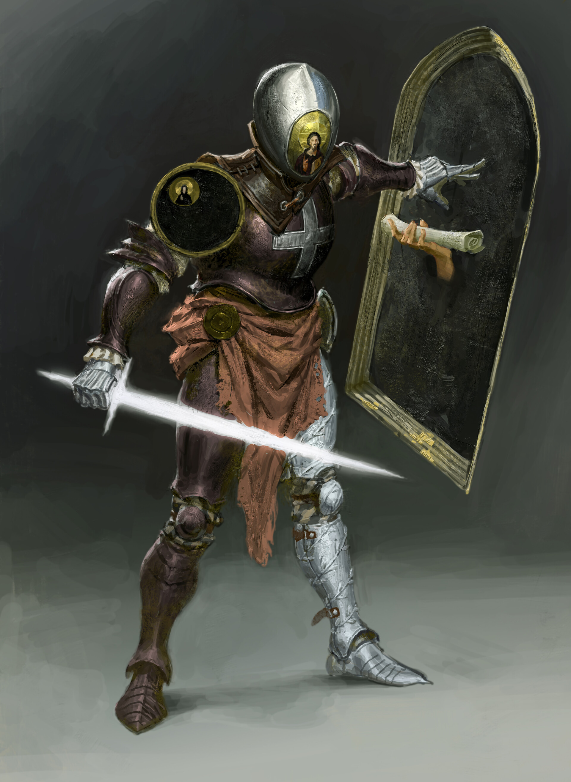 ArtStation - Holy knight