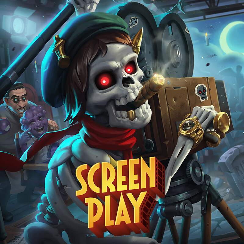 ArtStation - Screenplay - Horror Splash