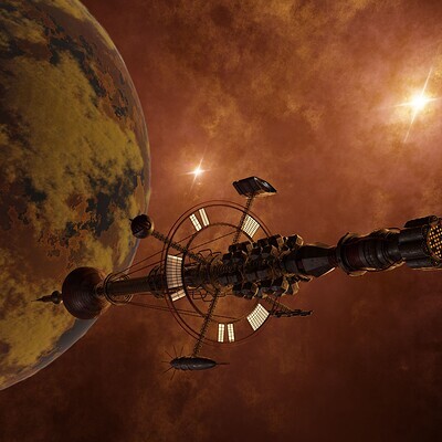 ArtStation - Binary Stars