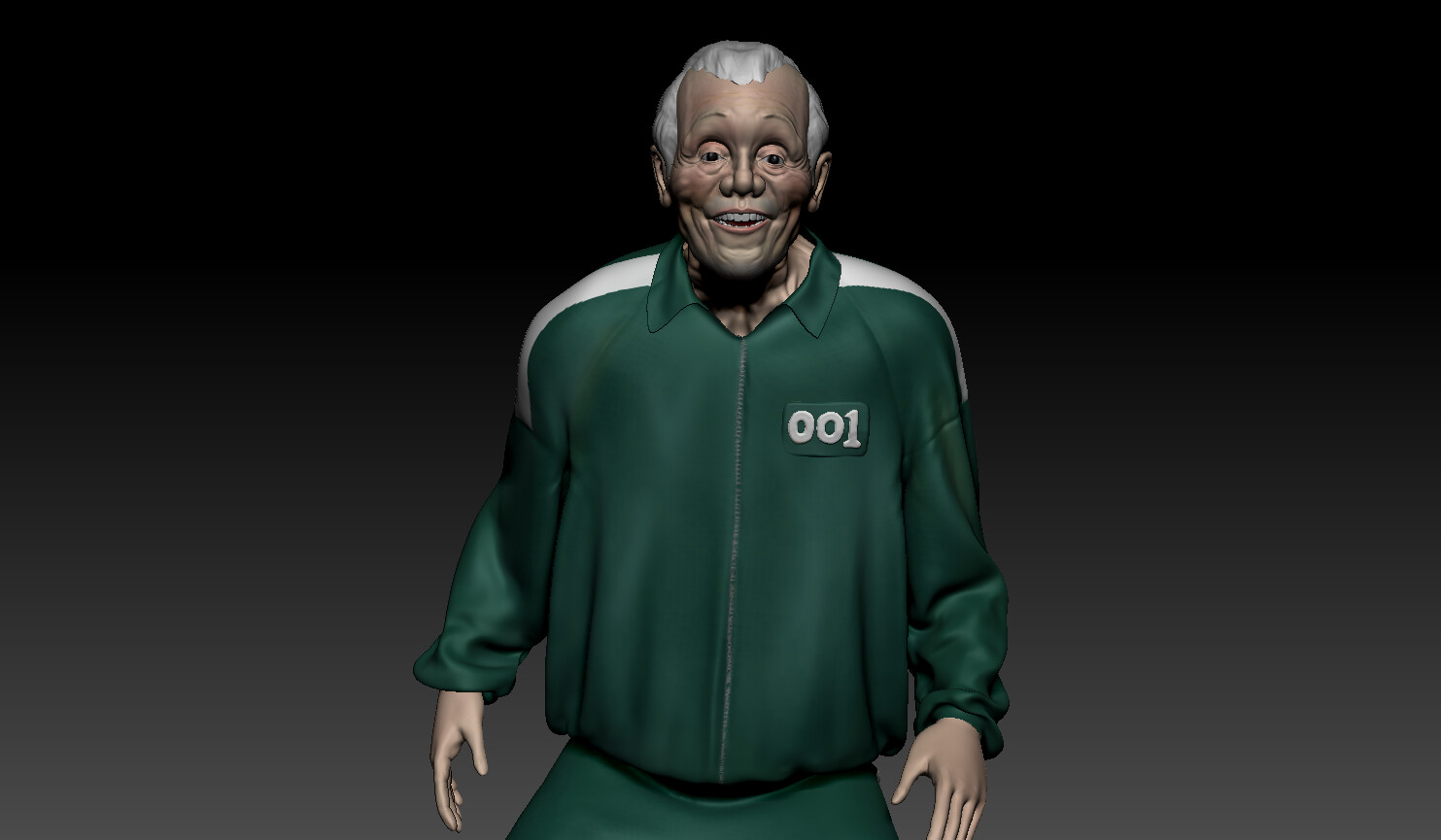 ArtStation - Oh Il-nam (Squid Game)