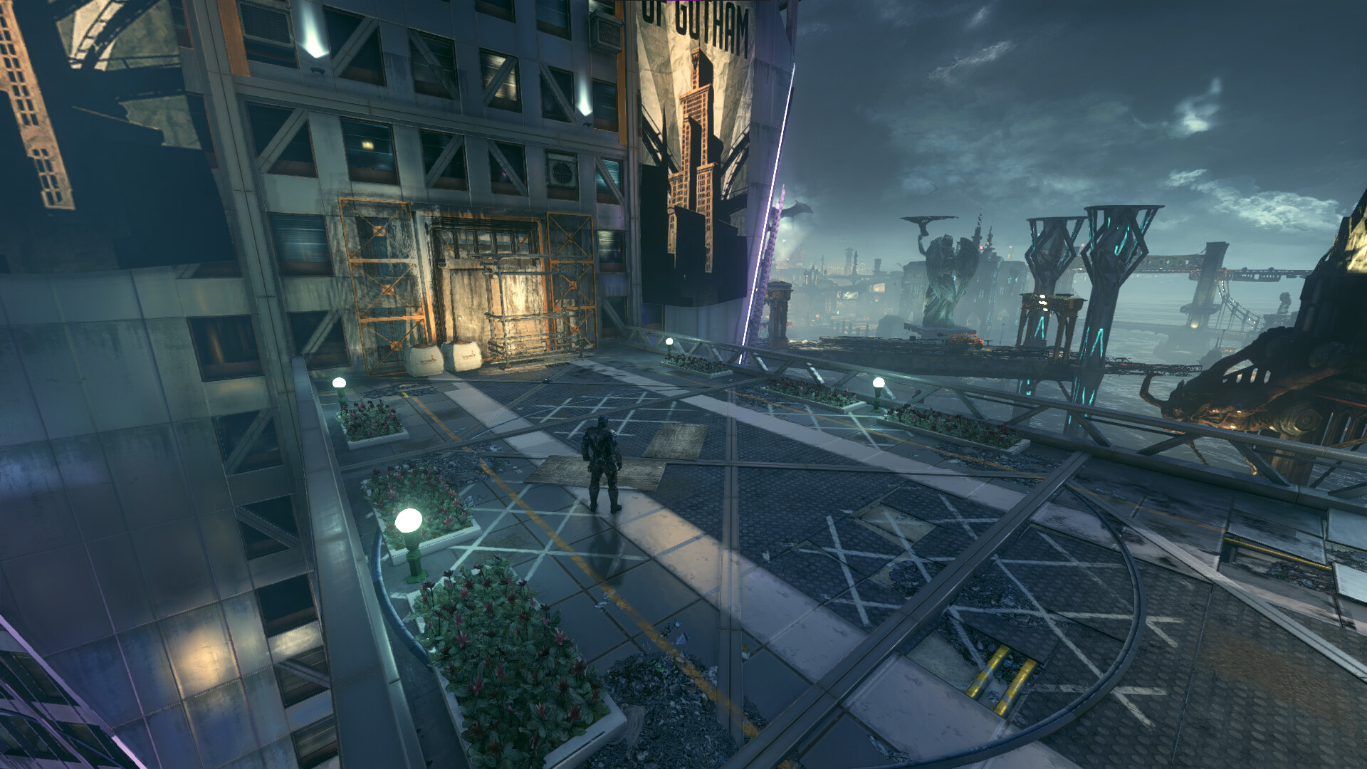 ArtStation - Arkham Knight Bridge - Remade in UE4