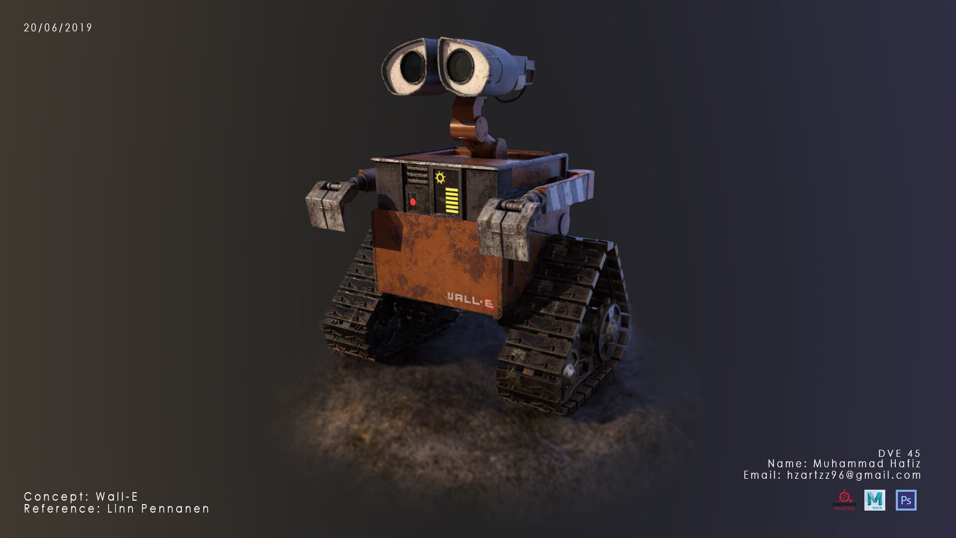 ArtStation - Wall - E Fan Art