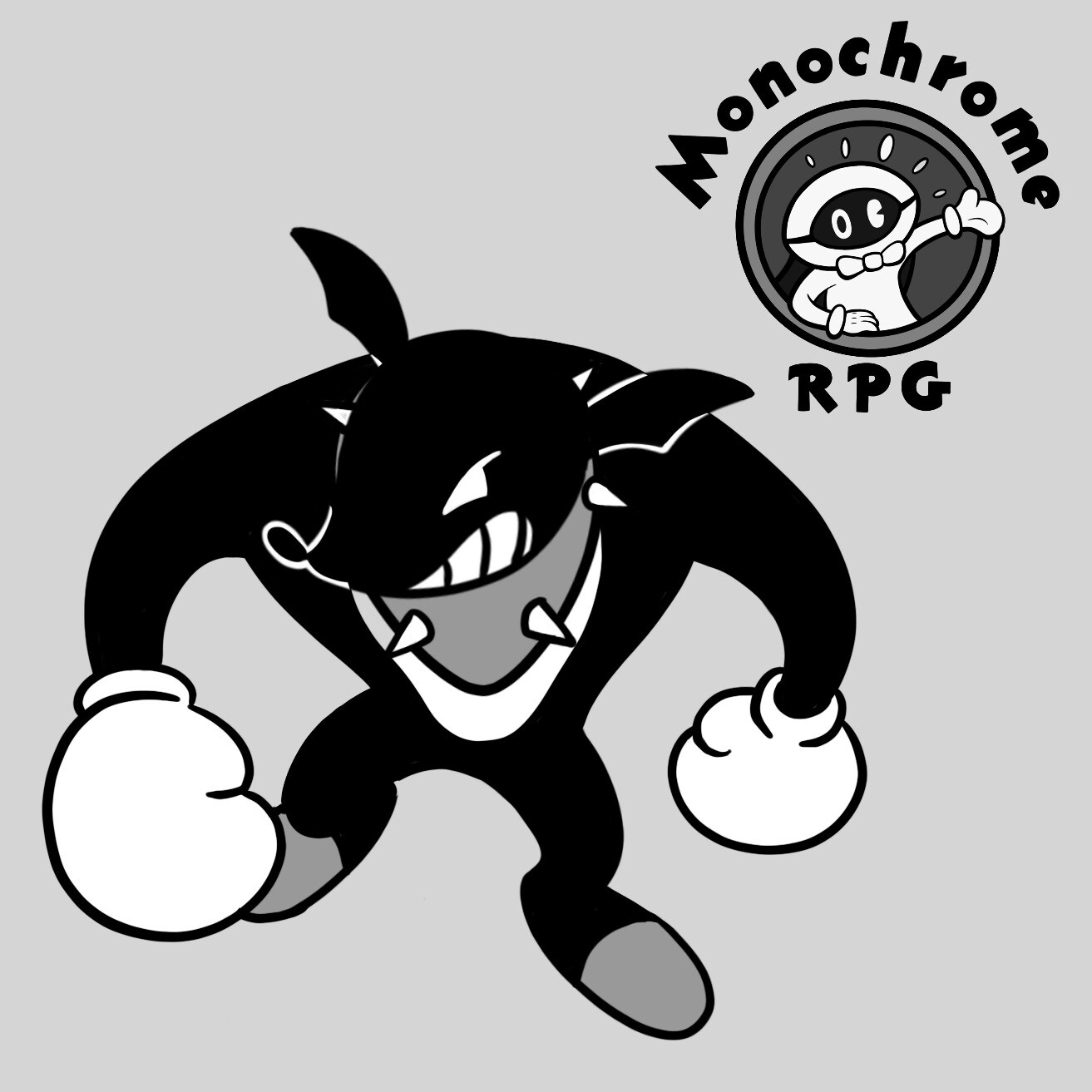 ArtStation - Monochrome RPG Animation