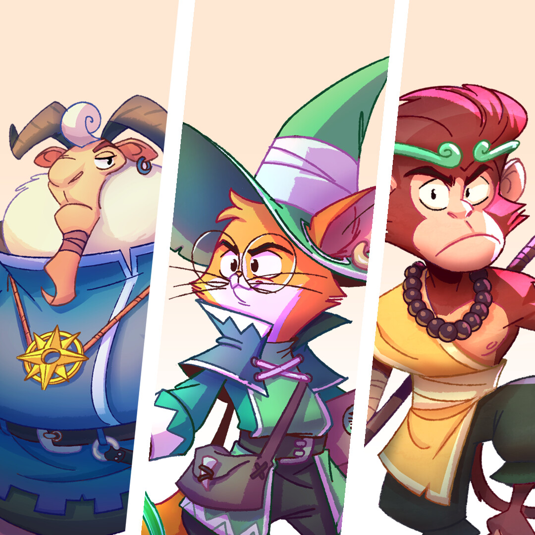 ArtStation - DnD classes