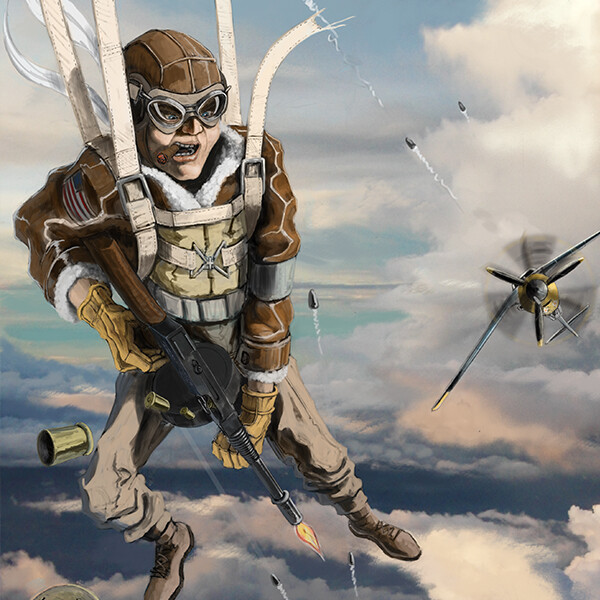 ArtStation - June 6th 1944-Somewhere over France