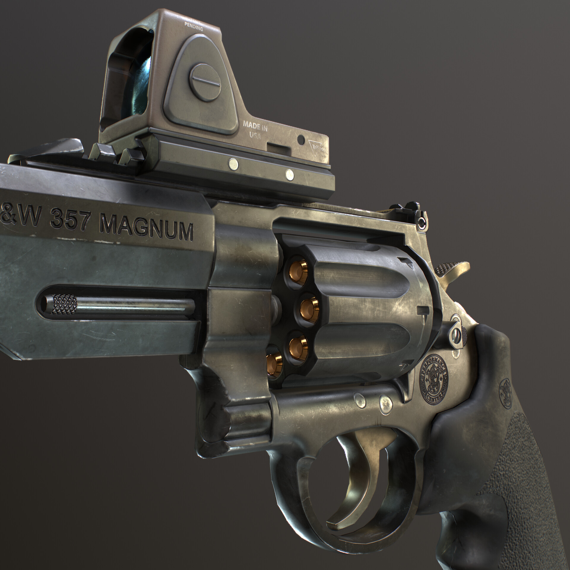 ArtStation - Smith & Wesson M&P R8 revolver
