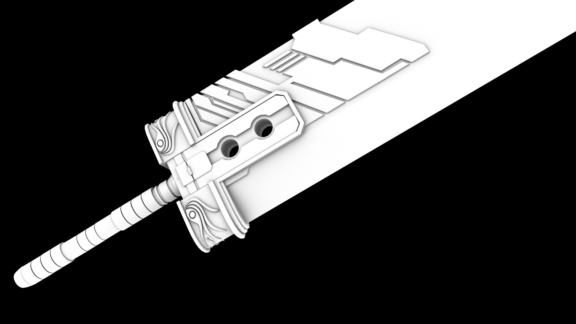 ArtStation - Buster Sword