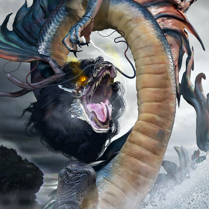 ArtStation - Dragon - Shronzhen