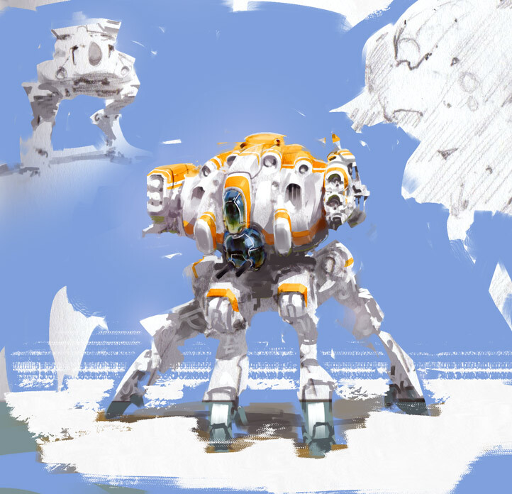 ArtStation - Mech Sketches